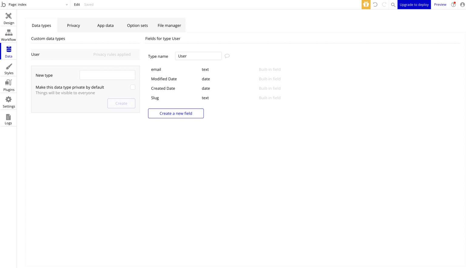 [Bubble]ノーコードツールでのアプリ開発に挑戦！#1 ~基本操作を覚える~ | Worklog-Inc